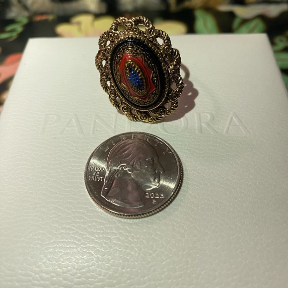 Sarah Coventry | Jewelry | Vintage Sarah Cov Adjustable Ring | Poshmark